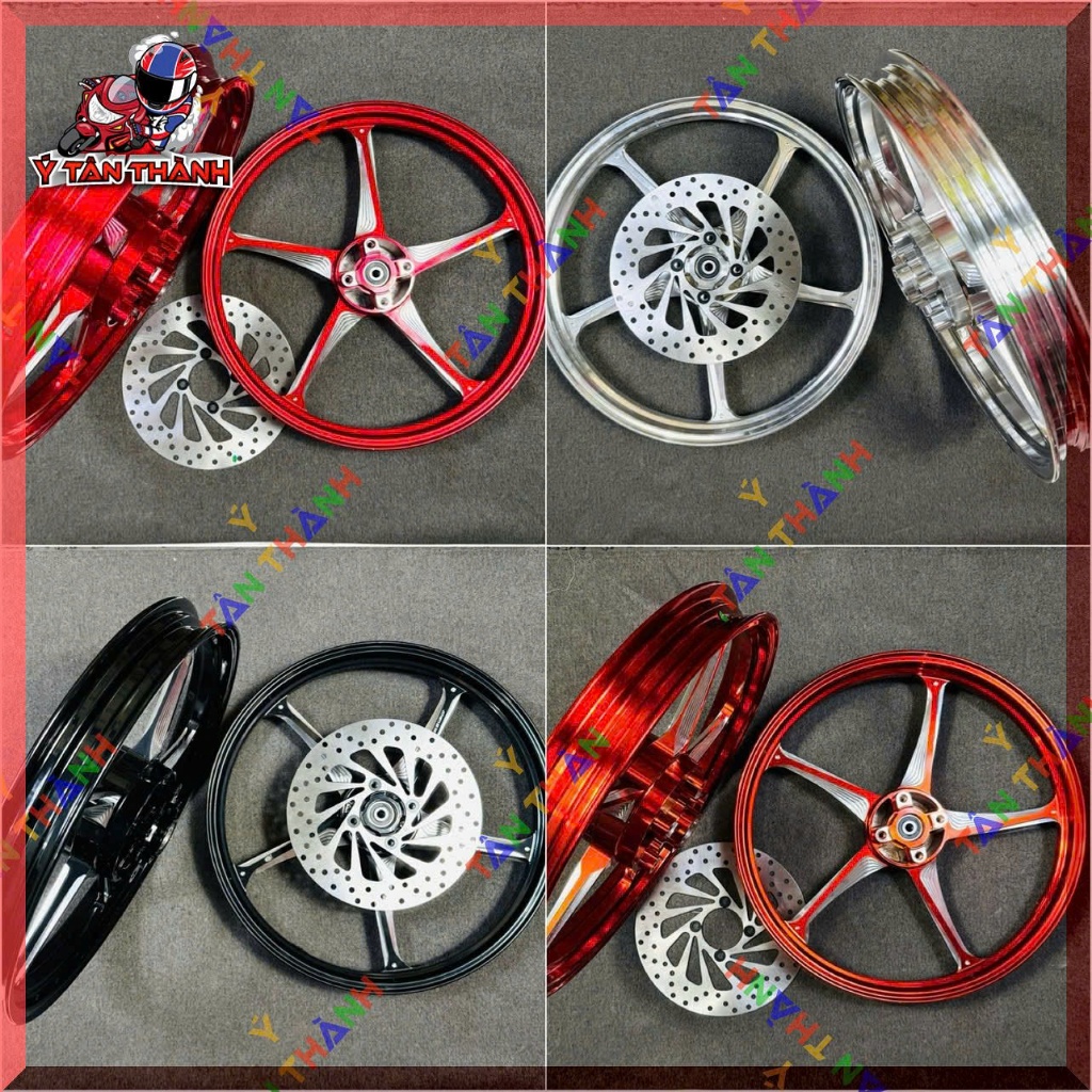 Mâm 5 cây BST CNC cho exciter 150 MS07 | Shopee Việt Nam