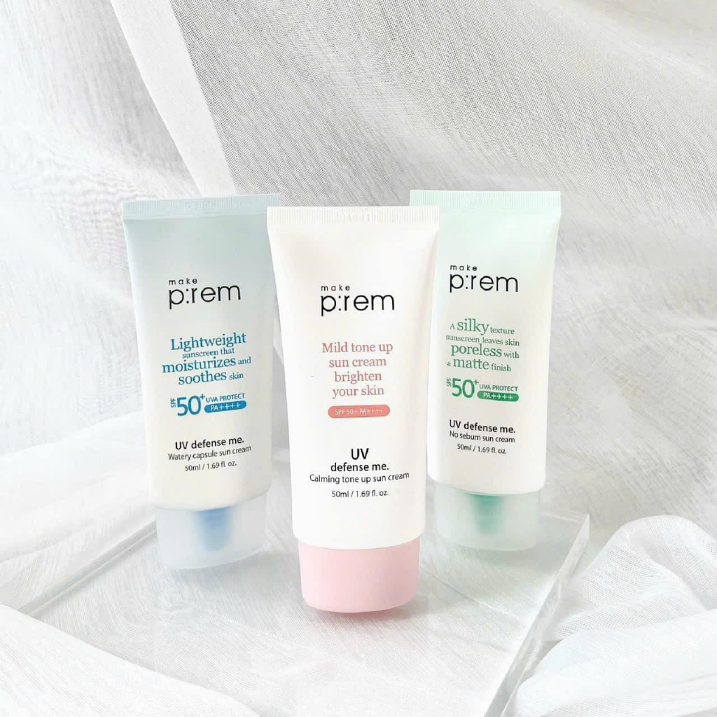 Kem Chống Nắng Vật Lý Make Prem UV Sun Cream Make P:rem SPF 50+ PA ...