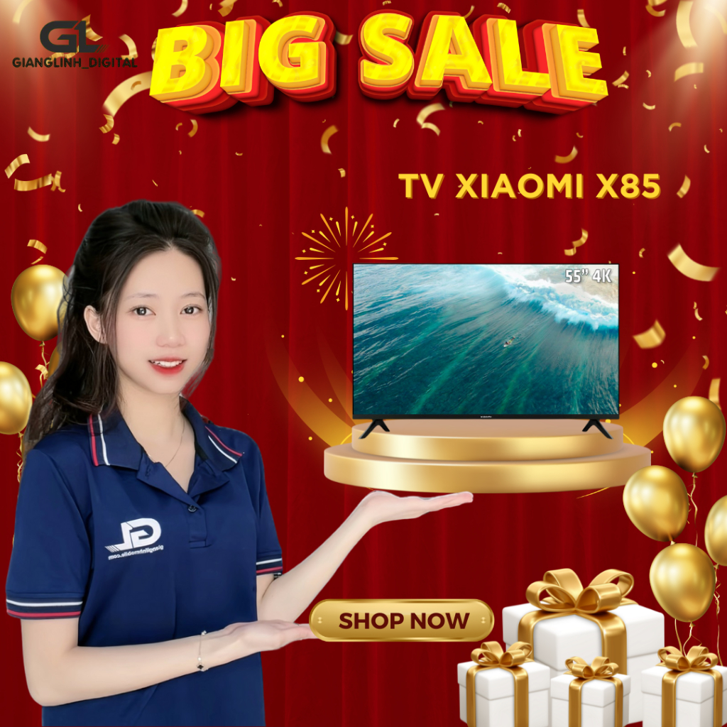 TIVI XIAOMI REDMI X85 NỘI ĐỊA RAM 3/32/120HZ SIÊU ĐẸP bản mới 2025 - sẵn Tv | Shopee Việt Nam