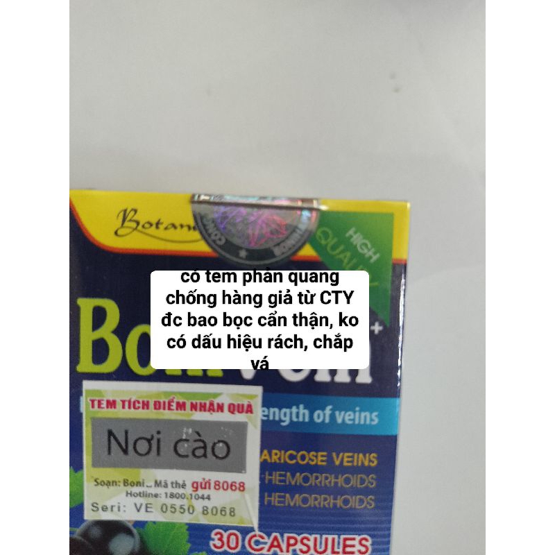 BONI VEIN (Hàng nhập khẩu ) - Suy giãn tĩnh mạch, trĩ không còn là nỗi ...