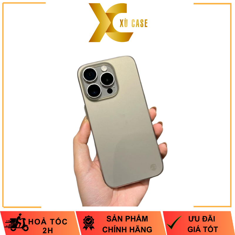 Ốp Switch Easy Slim Case cao cấp chính hãng cho IP 15 Pro , 15 Pro Max ...