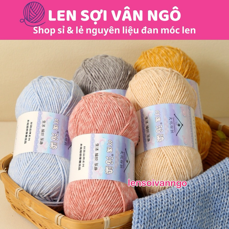 Len Yaoh màu loang đốm (cuộn 100gr) | Shopee Việt Nam
