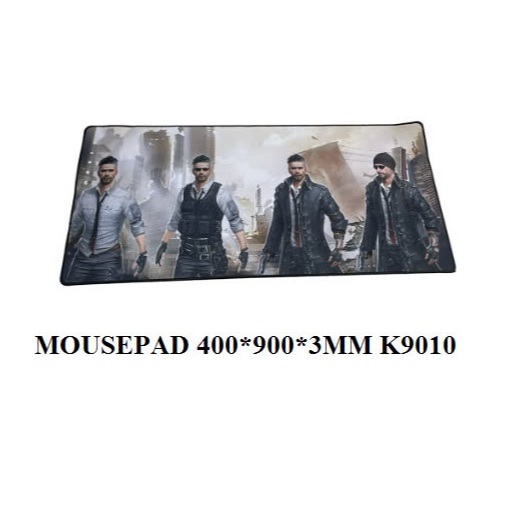 Lót chuột và bàn phím chơi game NTAccy LC01 size 90x40x0.3 cm, hình Game ngẫu nhiên - Loại ...