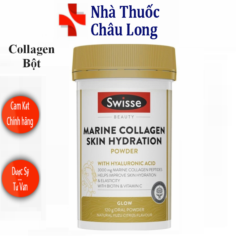 Bột Collagen Swisse Beauty Collagen Glow Powder 120g (Strawberry ...
