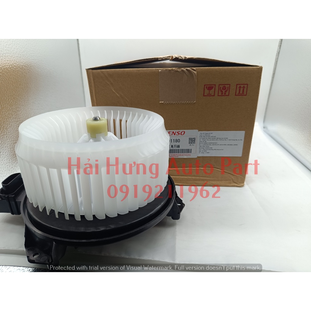 (BH 6 TH) 87103-0K092,87103-0K091 Mô tơ quạt giàn lạnh Toyota Innova ...