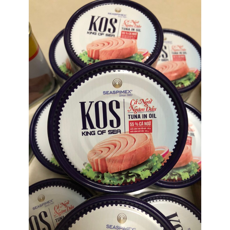 Cá ngừ ngâm dầu seaspimex 185g date xa 2027( hình shop chụp ) | Shopee ...