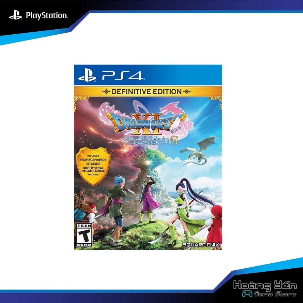 Đĩa game ps4 Dragon Quest XI Echoes Of An Elusive Age Definitive Edition | Shopee Việt Nam