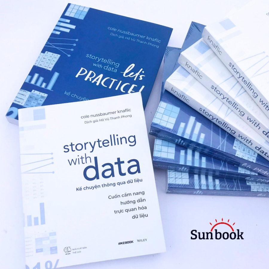 [COMBO DATA 1 + 2] Sách Storytelling With Data - Kể Chuyện Thông Qua Dữ ...
