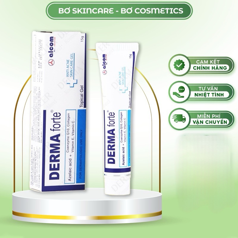 Gel Derma Forte hỗ trợ mờ thâm giảm mụn 15g | Shopee Việt Nam