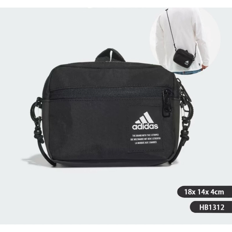 [auth] TÚI đeo chéo thể thao unisex A DI ADS HB1312 | Shopee Việt Nam