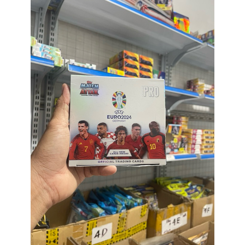 [ Full Permium Pro Box ] Hộp Thẻ Cầu Thủ Match Attax UEFA Euro 2024 ...