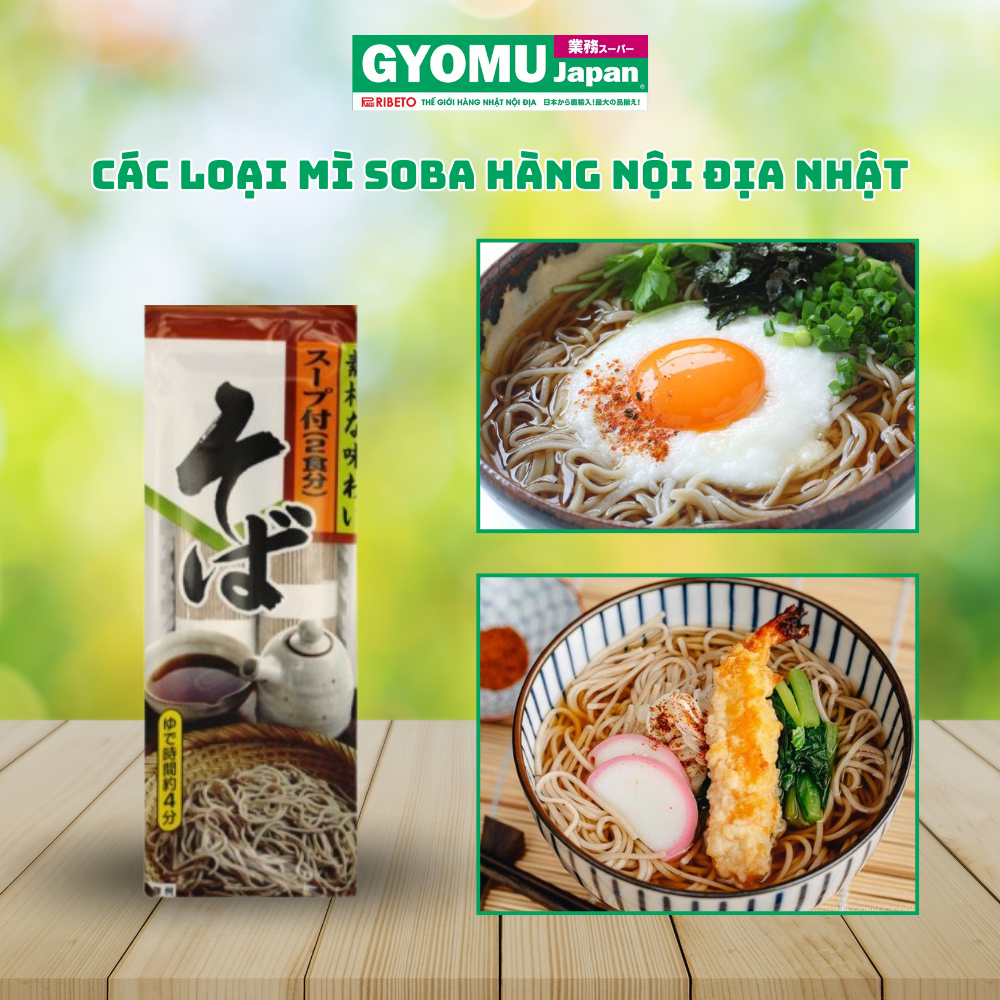 Mì soba kèm sốt 230g Nhật Bản - Gyomu | Shopee Việt Nam