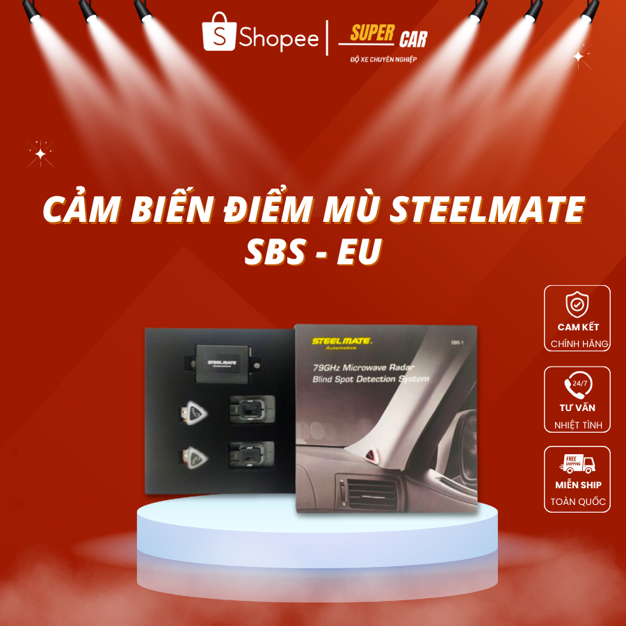 Cảnh Báo Điểm Mù SBS-EU STEELMATE Blind Spot Chính Hãng Sử Dụng Cho Xe ...