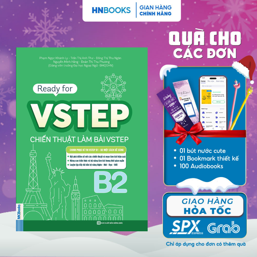 Sách - Ready for VSTEP Chiến thuật làm bài VSTEP B2 - Sách Luyện Thi ...