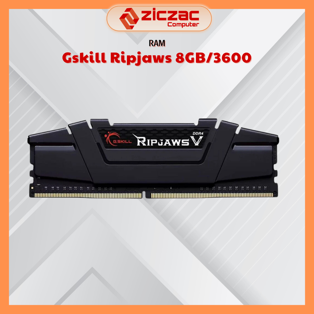 RAM GSkill Ripjaws V 8GB/16gb DDR4 bus 3200/3600 MHz tản nhiệt thép màu ...