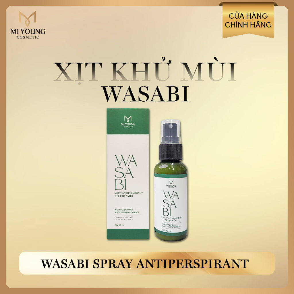 MiYoung - Chai xịt khử mùi wasabi 80ml | Shopee Việt Nam