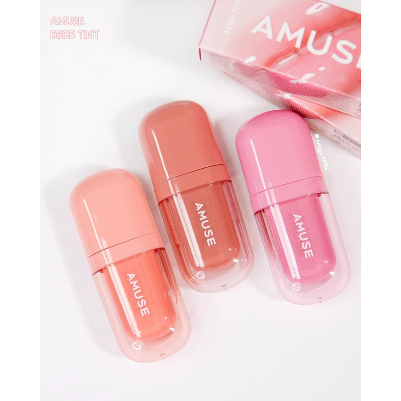 Son Amuse Bebe Tint Hàn Quốc (tint bóng căng mọng) | Shopee Việt Nam