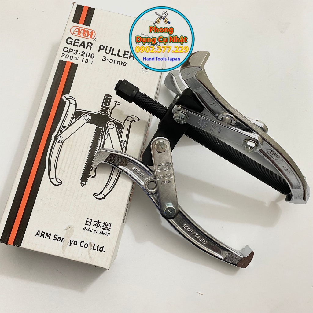 Cảo 3 chấu 8 inch ARM Sangyo Japan GP3-200 | Shopee Việt Nam