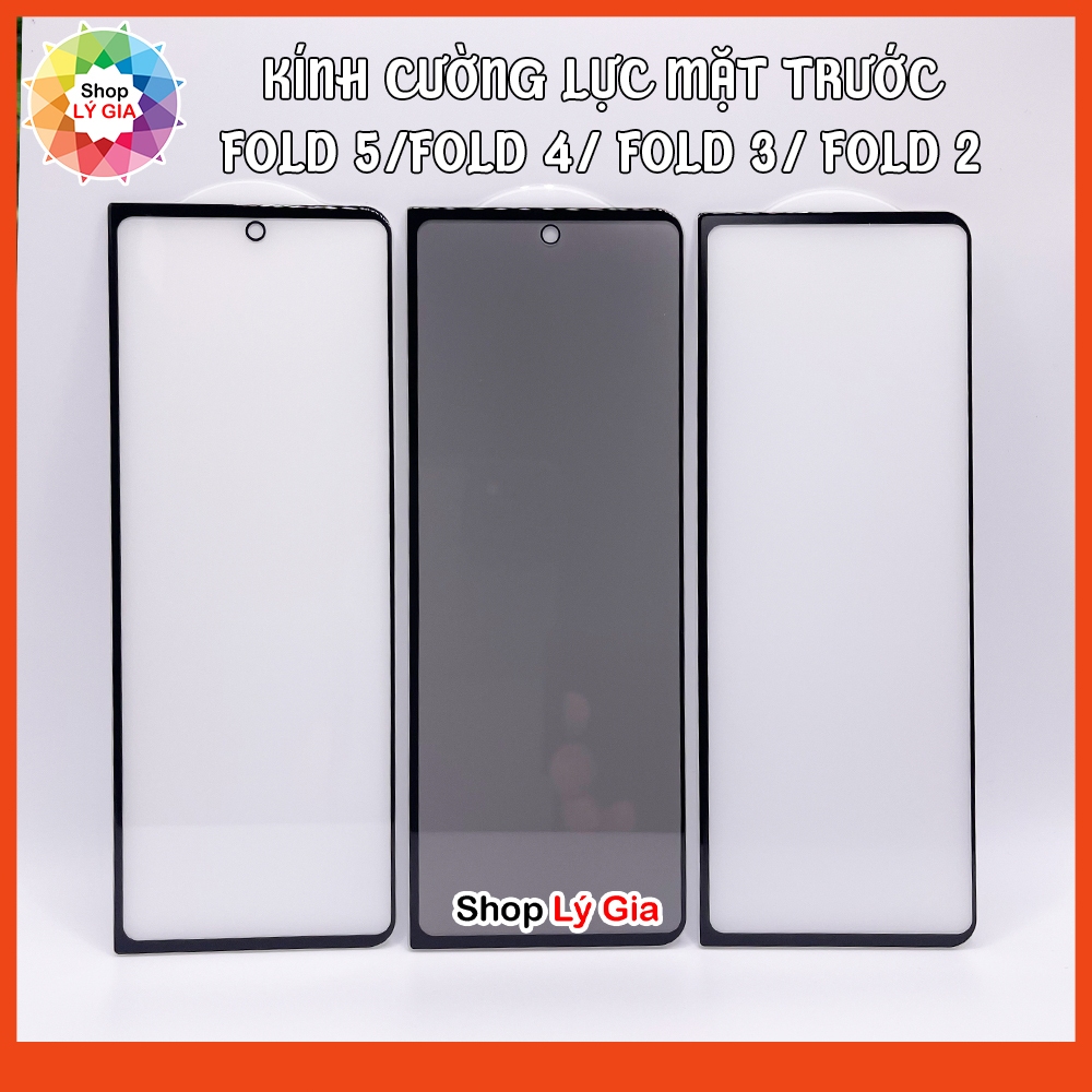 Kính cường lực màn hình phụ cho Galaxy Z Fold 7 / Fold 6 / Fold 5 ...