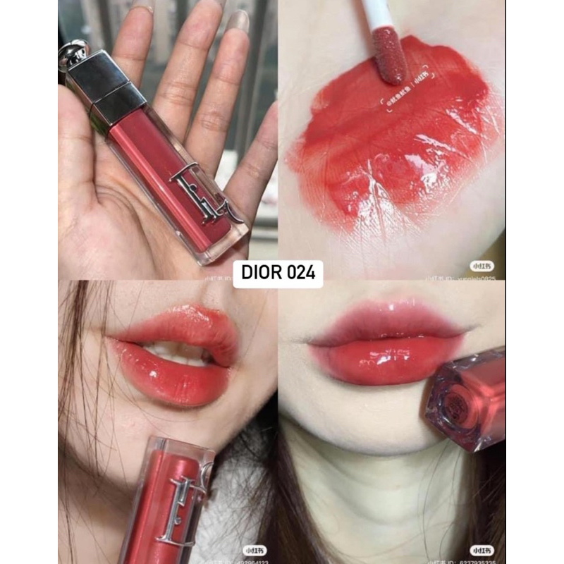 DIOR lip maximizer 024 unbox | Shopee Việt Nam