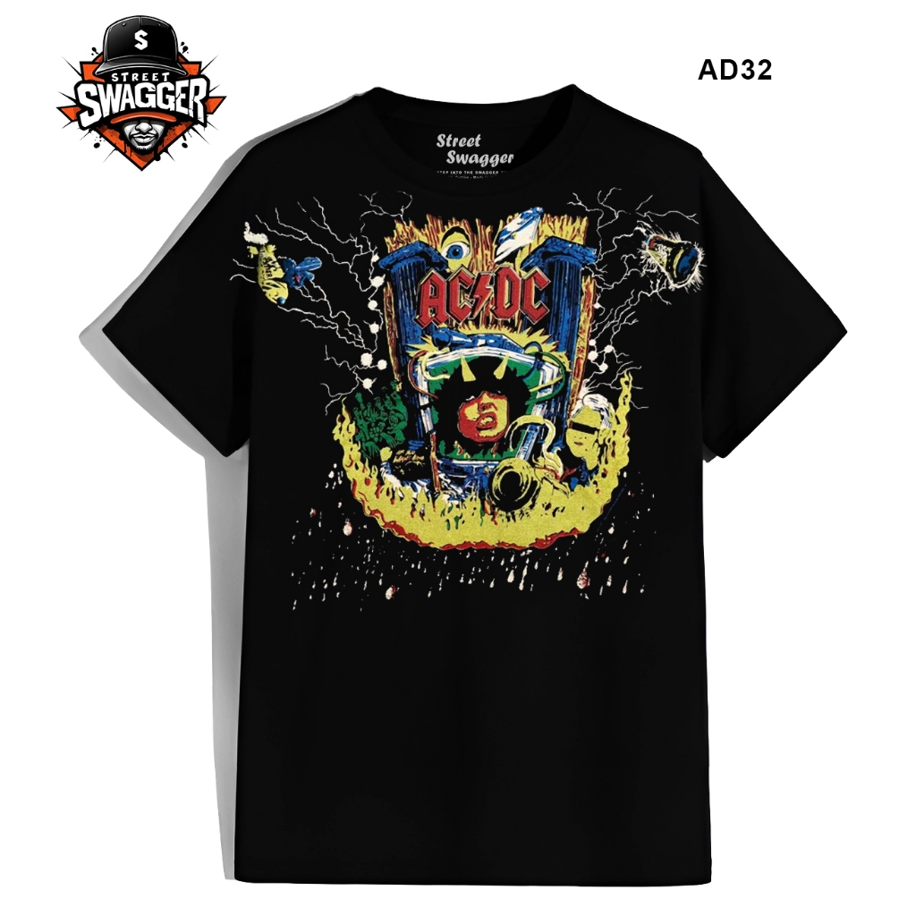 Street Swagger Brand Tổng hợp các mẫu áo thun Band ACDC, áo phông ban ...
