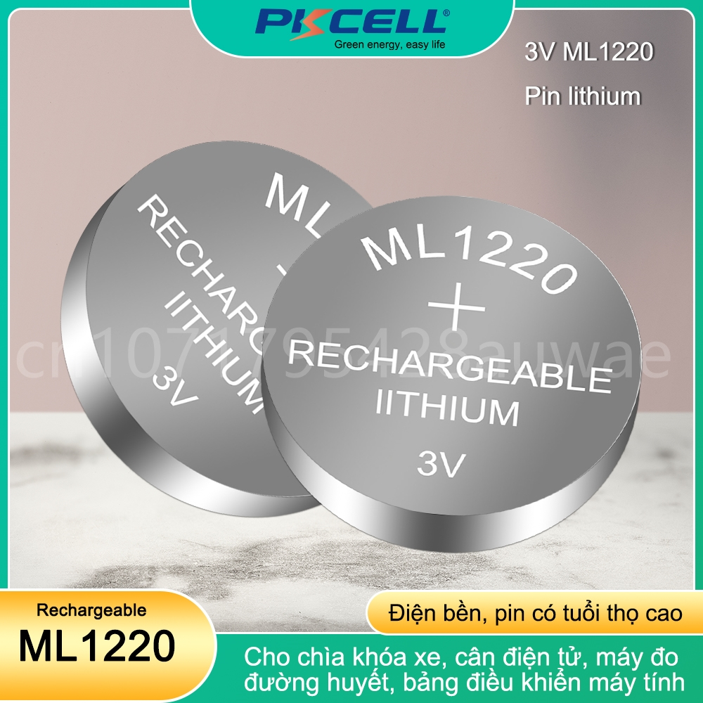 Pin sạc ML1220 ML 1220 3V 18mAh Thay thế CR1220 | Shopee Việt Nam