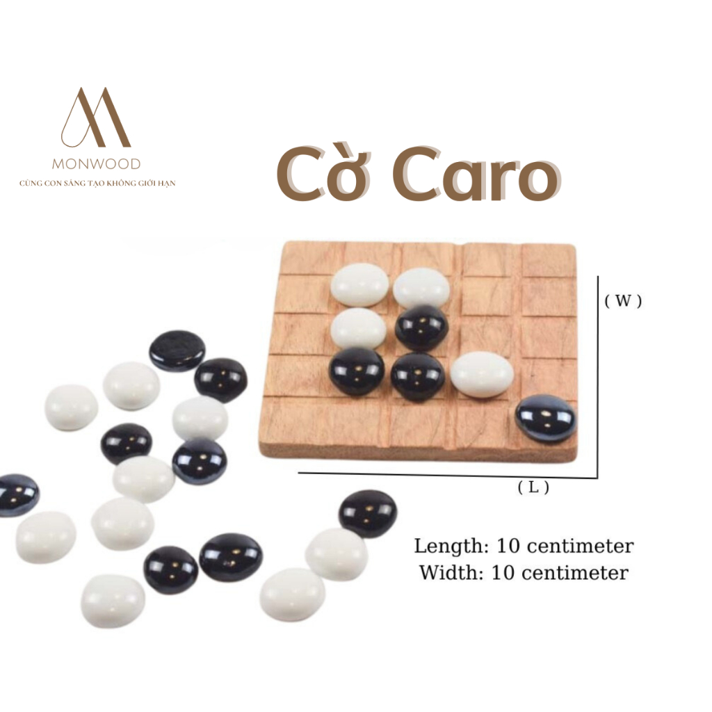 Cờ Caro, Bộ Cờ Caro Bằng Gỗ, Đồ Chơi Dân Gian Việt Nam, XO Game ...