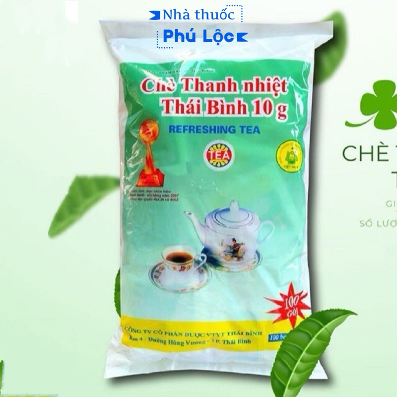 Chè thanh nhiệt Thái Bình, loại trà thanh nhiệt giải độc, mát gan, chè ...