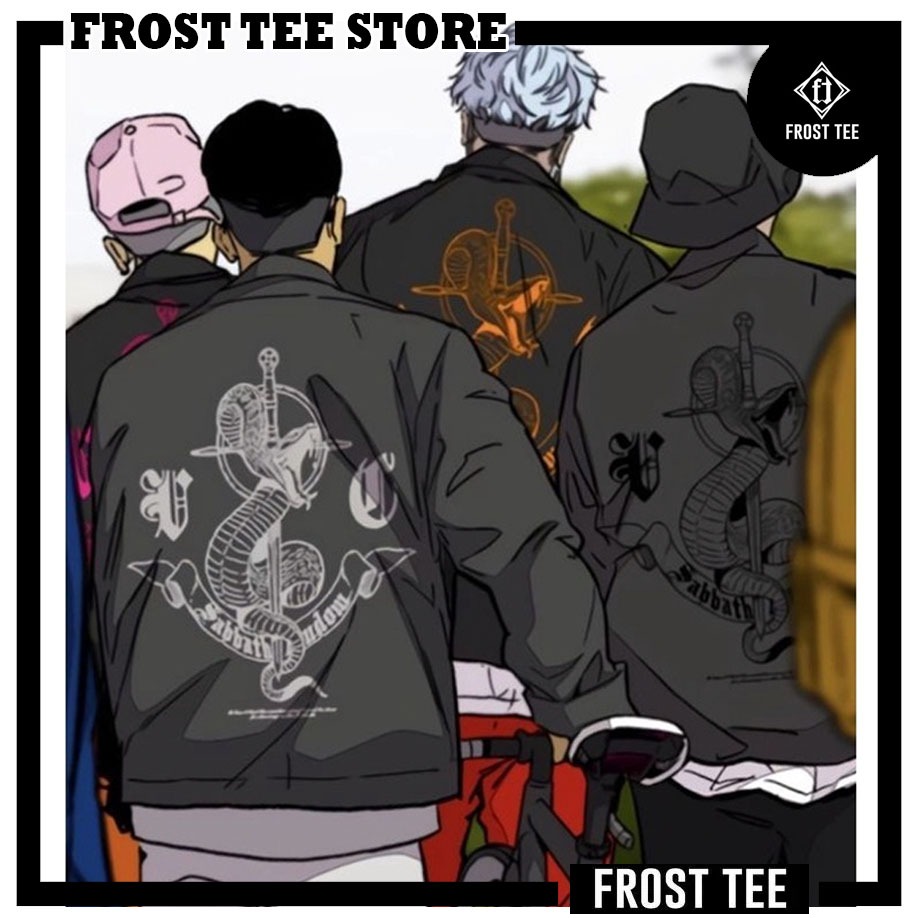 Áo khoác Windbreaker, áo khoác truyện Manhwa mới nhất 2022 | FROSTEE STORE | Shopee Việt Nam