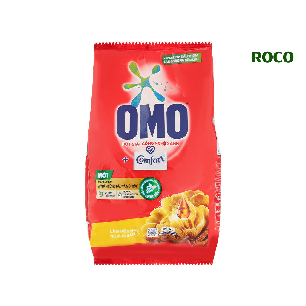 Bột giặt OMO Comfort tinh dầu thơm nồng nàn túi 700g | Shopee Việt Nam