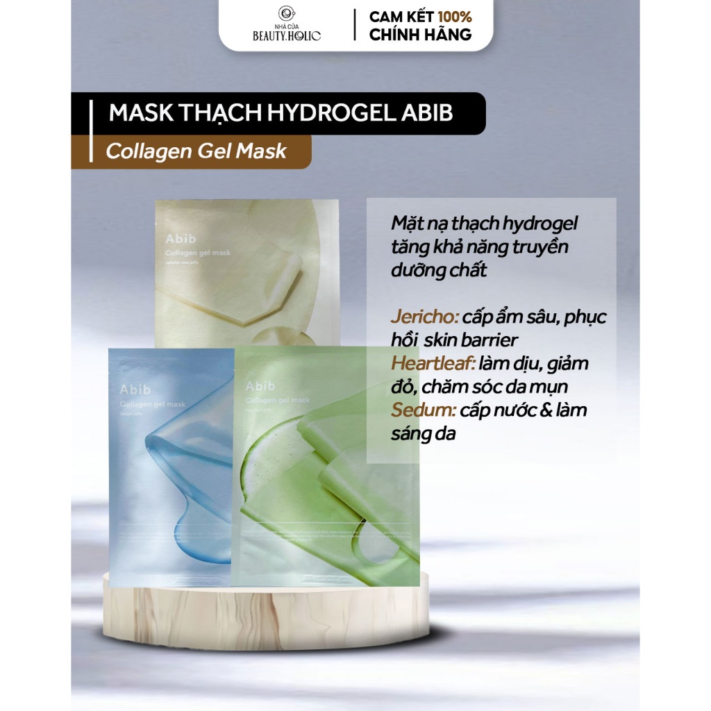 Mặt nạ gel ABIB COLLAGEN GEL MASK | Shopee Việt Nam