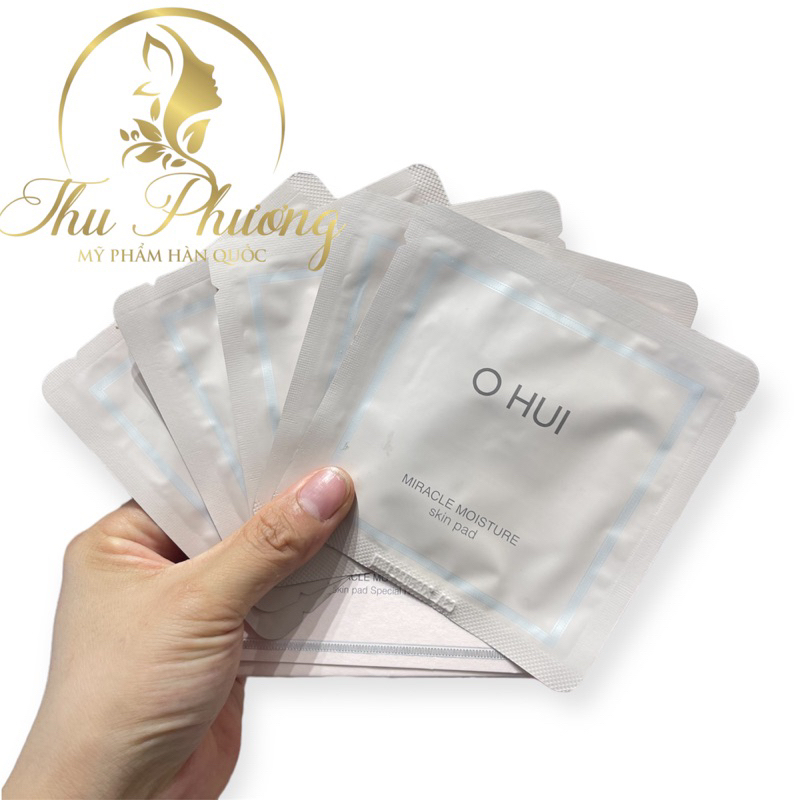 Toner pad Ohui - gói bông tẩm nước hoa hồng ohui miracle moisture skin ...