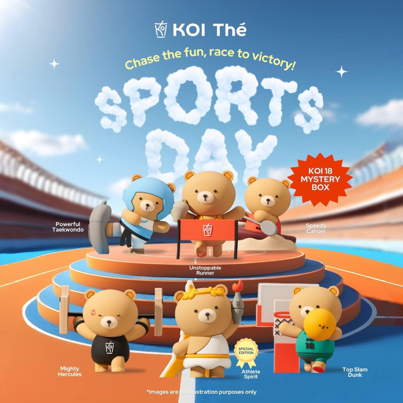 [Chính hãng] Mô hình Koi Thé 2024 Blindbox - Koi 18 Sports Day Mystery ...