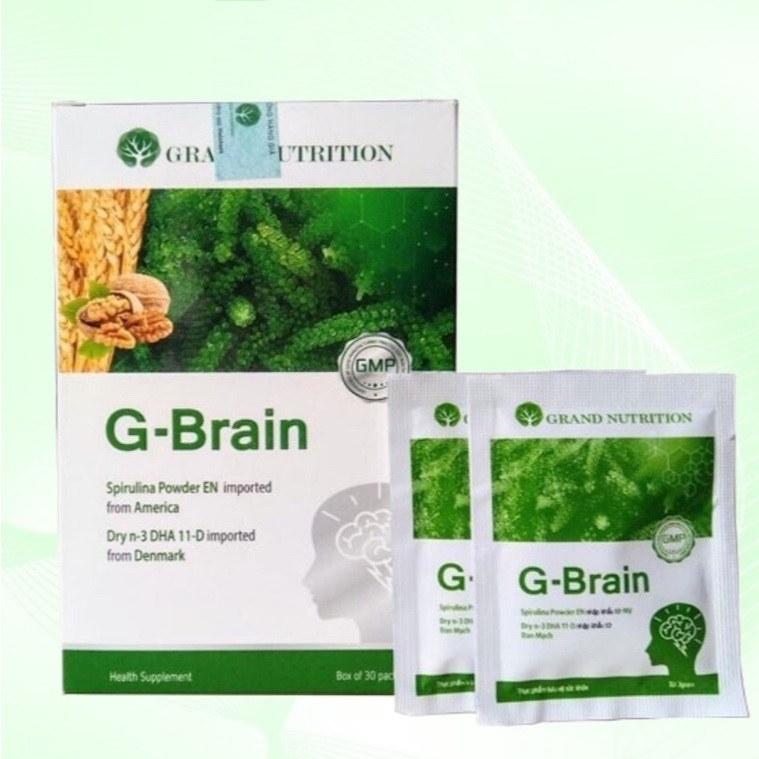 Cốm trí não G-brain hỗ trợ phát triển trí não trẻ thiếu tập chung (g ...