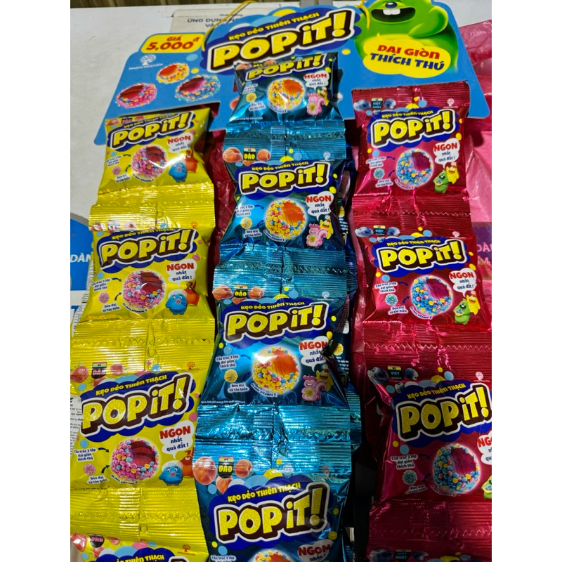 Kẹo dẻo thiên thạch popit vị trái cây | Shopee Việt Nam