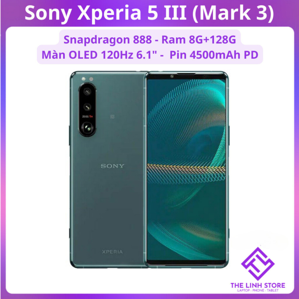Điện thoại Sony Xperia 5 III (X5 Mark 3) màn OLED 120Hz - Snapdragon ...