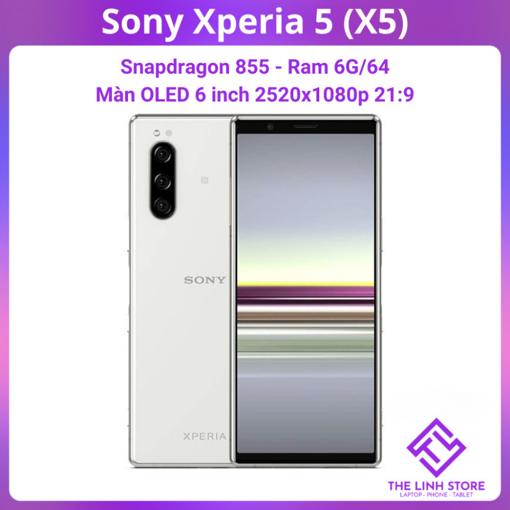 Điện thoại Sony Xperia 5 (Sony X5) màn OLED 6.1 inch - Snap 855 ram 6G ...