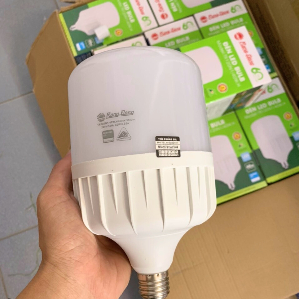 Bóng Led buld trụ 20W 30W 40W 50W Rạng Đông | Shopee Việt Nam