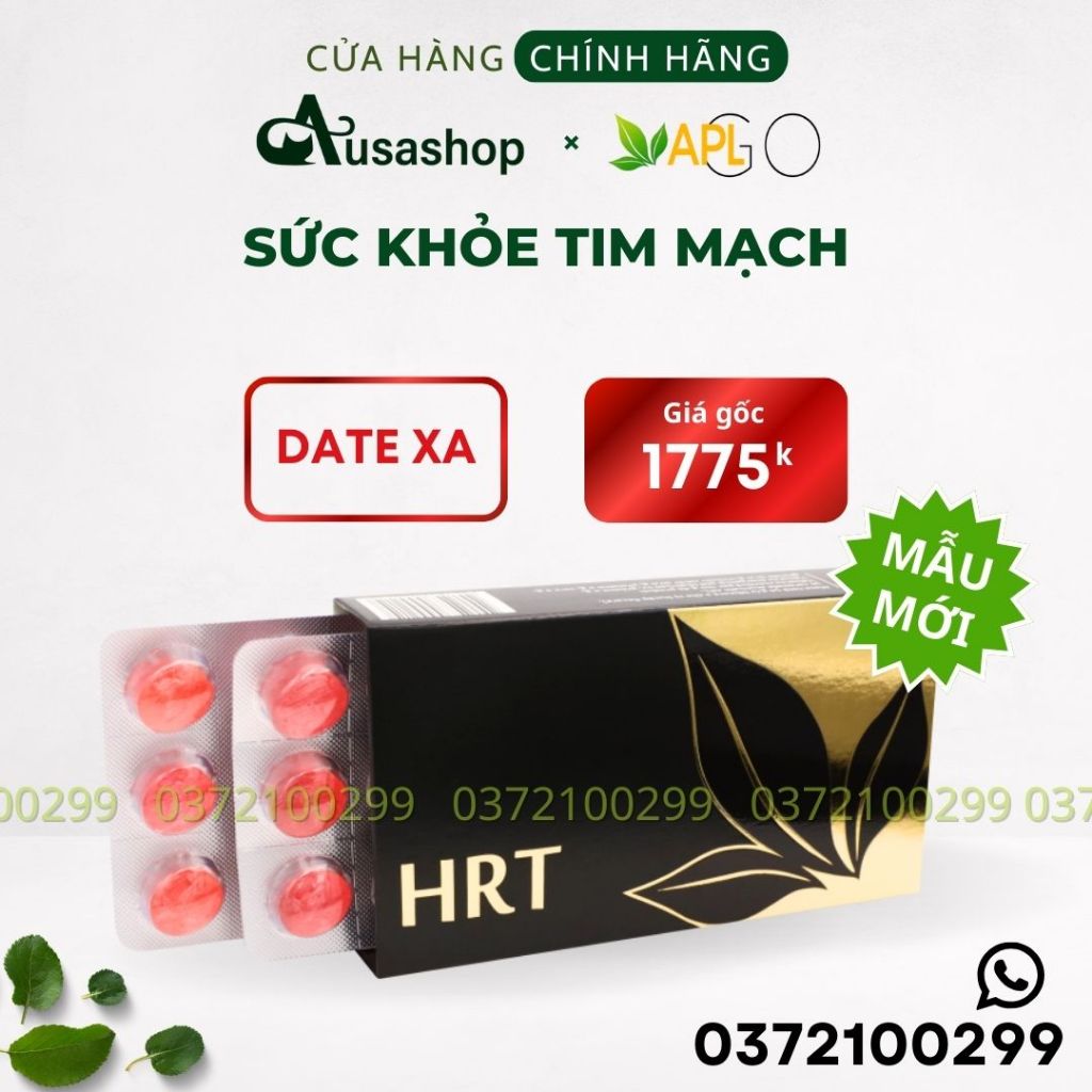 [DATE 07-2025] HRT – Viên Ngậm Hỗ Trợ Tim Mạch APLGO - Sỉ Lẻ Giá Tốt ...