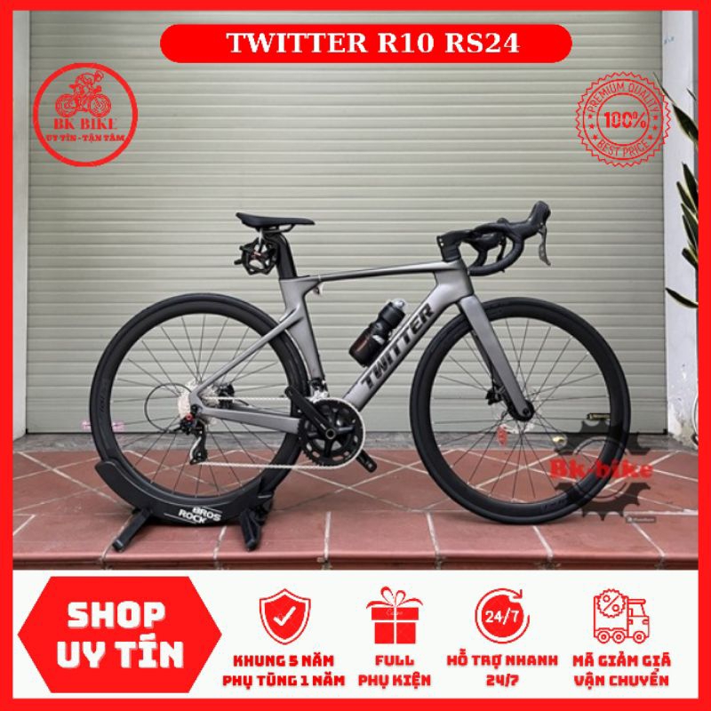 Xe Đạp Twitter R10 Pro | 2*12, 6 món Carbon | Shopee Việt Nam