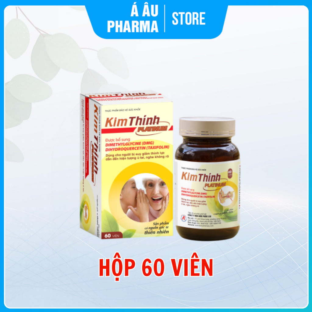 Kim thính Platinum giúp cải thiện ù tai, nghe kém, suy giảm thính lực ...