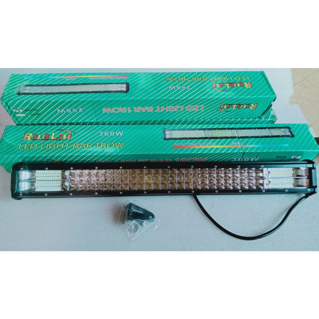 led cây led bar led thanh: 3 hàng runlai, KT 60cm, 50cm. Sáng Trắng vs ...