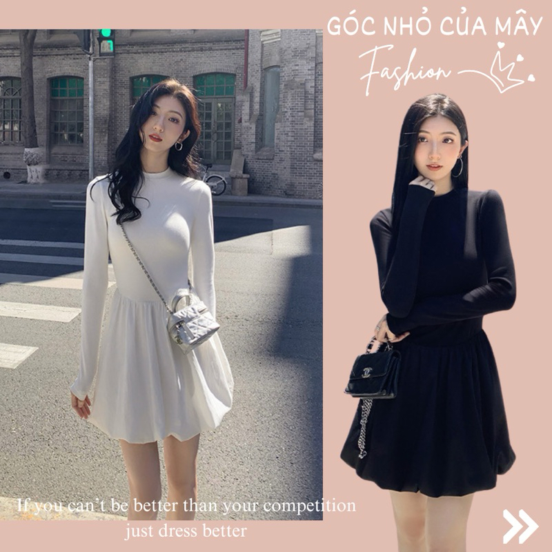 (Góc nhỏ của Mây - ORDER) MV46 Váy len dệt kim chính hãng Mulvan dáng ...