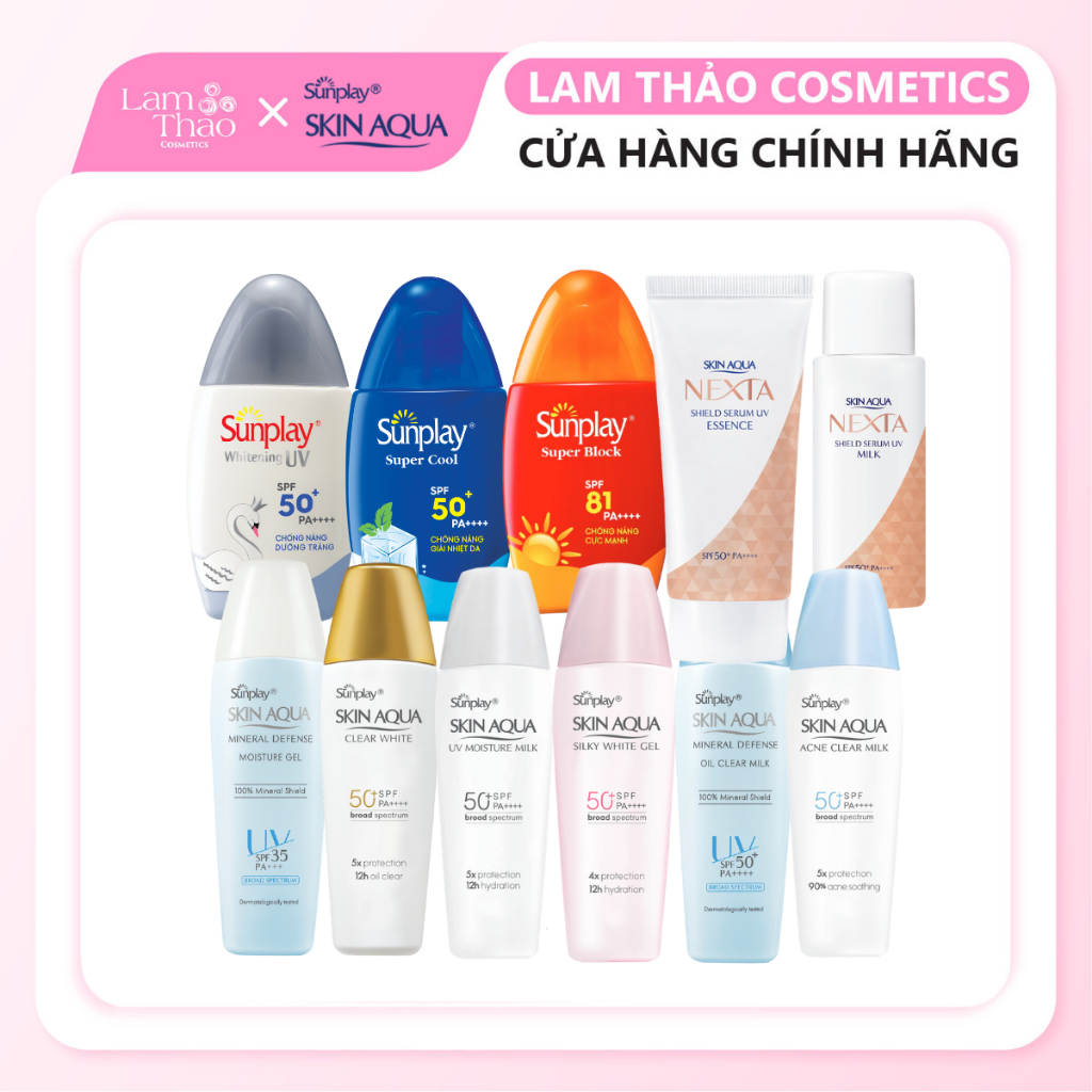 Kem chống nắng Sunplay Skin Aqua | Shopee Việt Nam