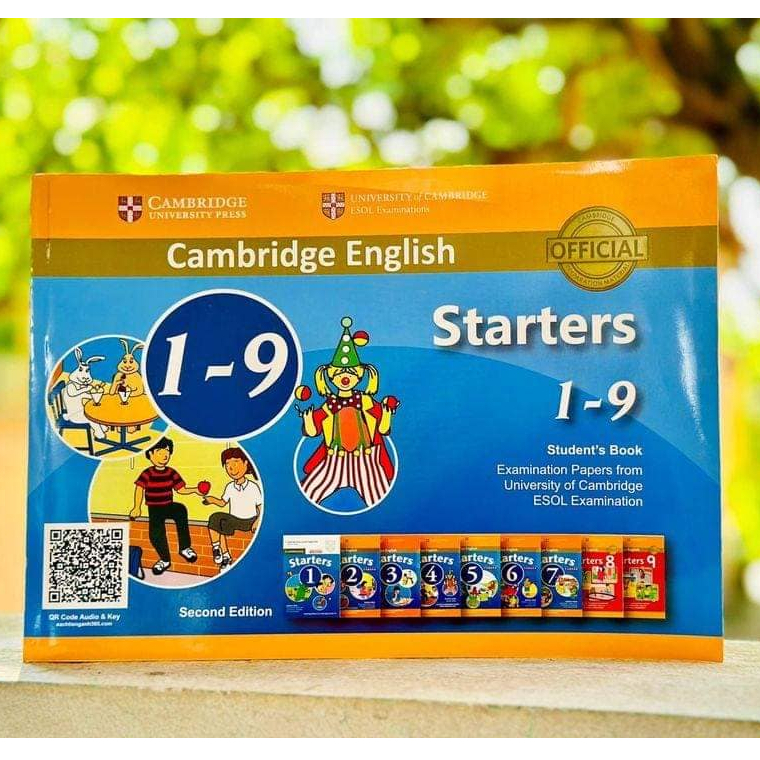 Sách - Cambridge Starters 1-9 in gộp | Shopee Việt Nam