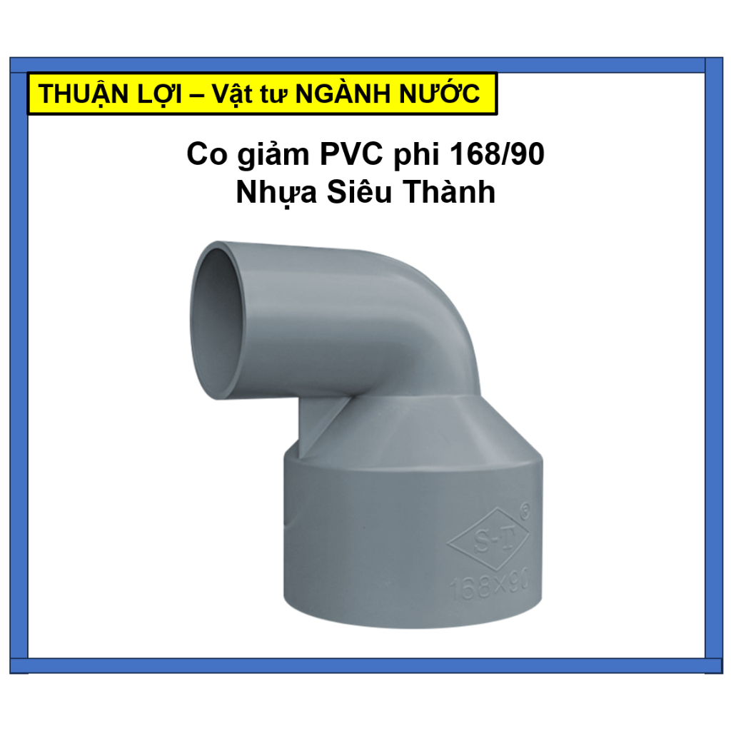 Co giảm PVC nhựa Siêu Thành phi 168/90, 168/114, 168/140 | Shopee Việt Nam
