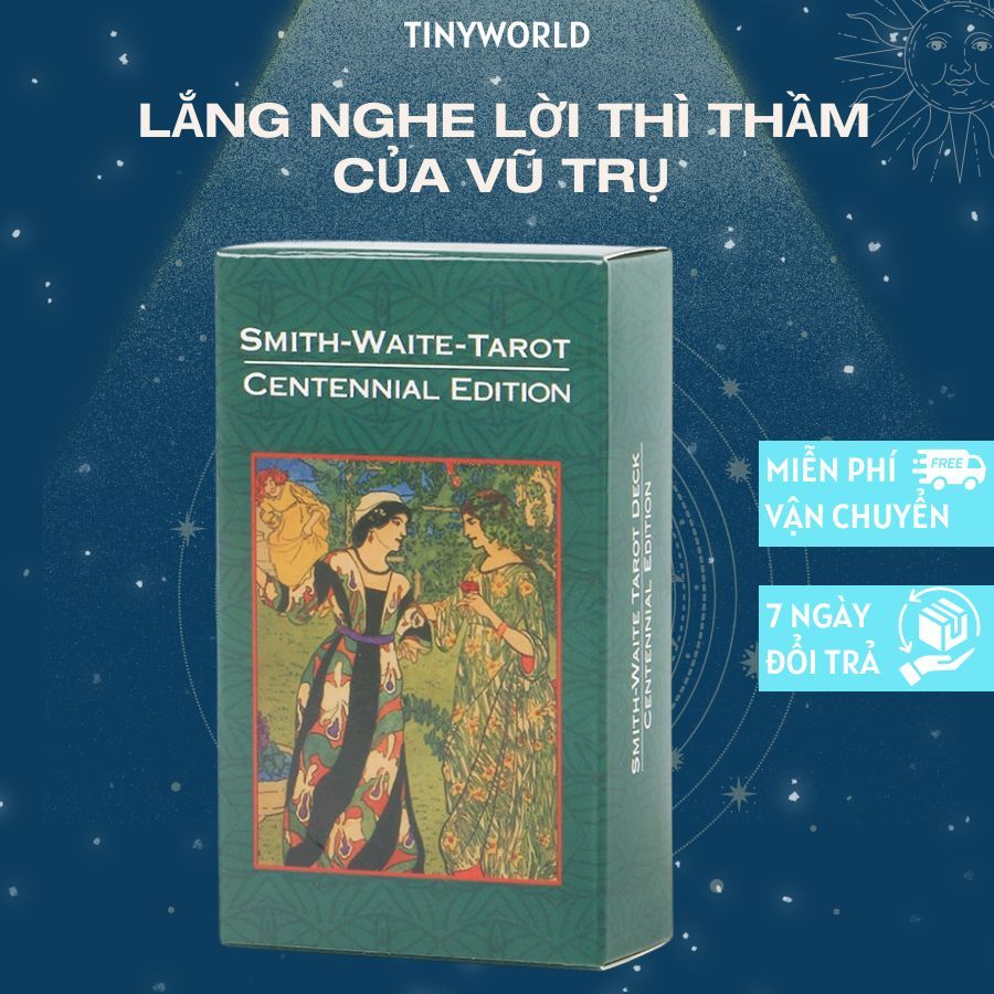 Bài Bói Smith Waite Centennial Edition Tarot bản đẹp, rõ nét, kèm file hướng dẫn chi tiết ...