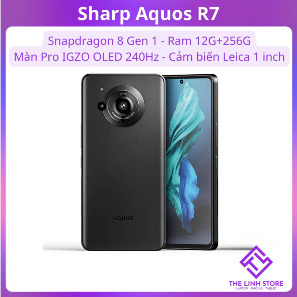 Điện thoại Sharp Aquos R7 màn 240Hz - Snapdragon 8 Gen 1 ram 12G 256G ...