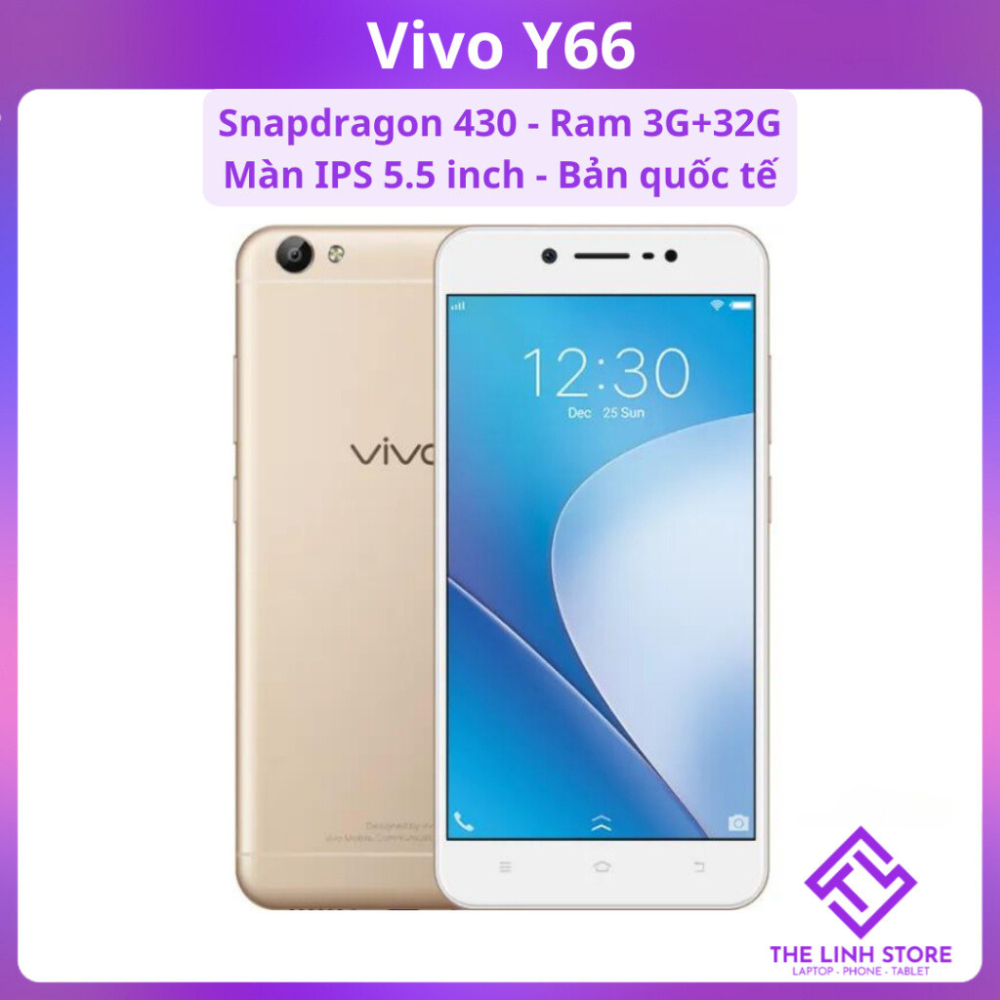 Điện thoại Vivo Y66 bản Quốc tế - Snapdragon 435 ram 3G 32G | Shopee ...