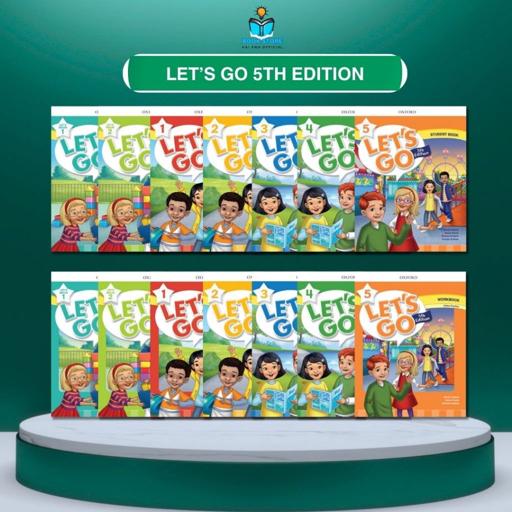 Sách tiếng Anh - Trọn bộ Let's Go 5th Edition | Shopee Việt Nam